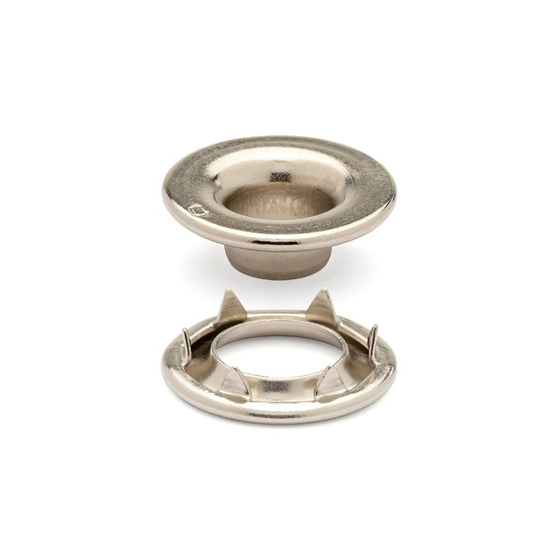 DOT® Rolled Rim Grommet and Spur Washer 20-007R051831XG Nickel Finish ...