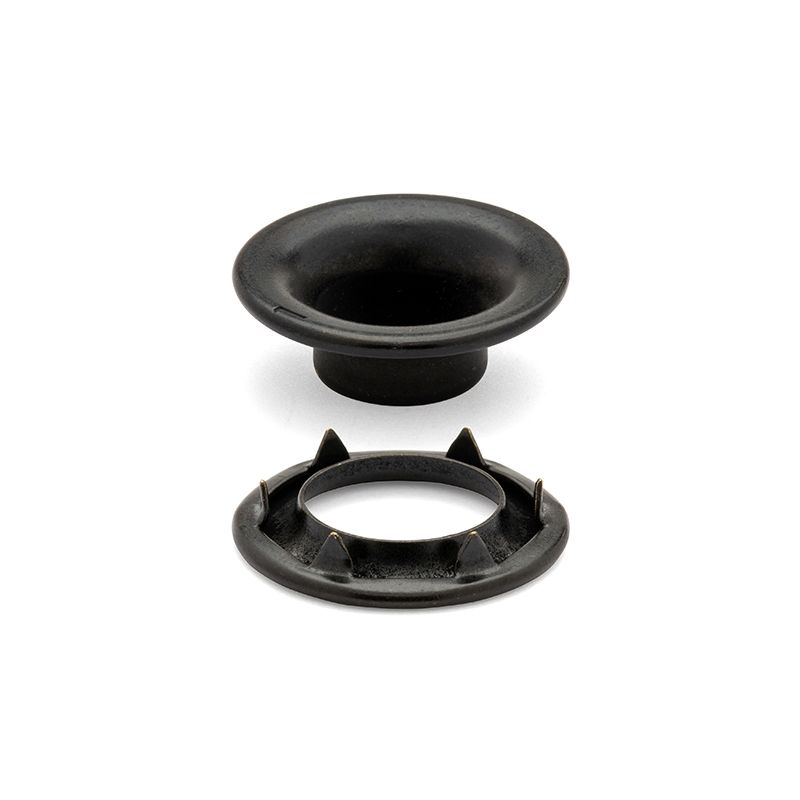 DOT® Rolled Rim Grommet and Spur Washer 20-007R101611XG Black Finish #1 ...