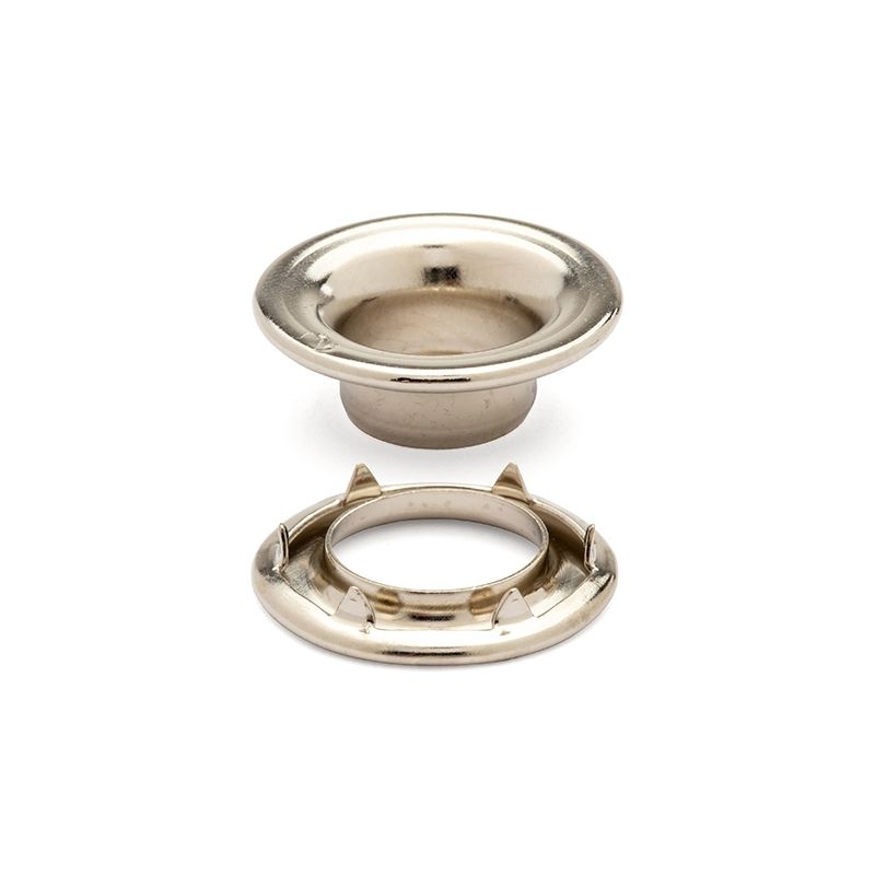 DOT® Rolled Rim Grommet and Spur Washer 20-007R251831XG Nickel Finish ...