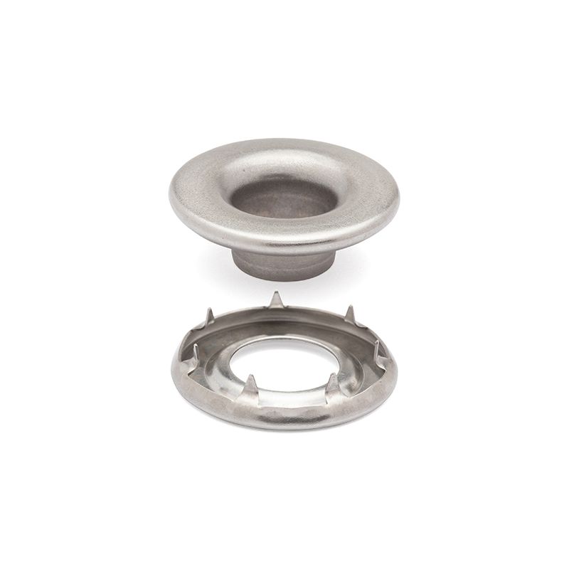 Rolled Rim Grommet and Spur Washer 20MNS77250001XG Stainless Steel ...