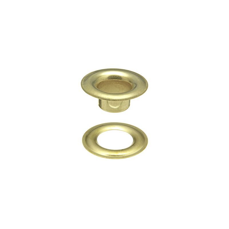 DOT® Sheet Metal Grommet and Plain Washer 20-0070050001XG Brass Finish ...
