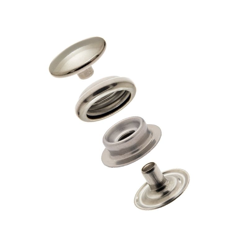 DOT® Durable™ Snap Fastener Set - Cloth-to-Cloth (Stainless Steel)