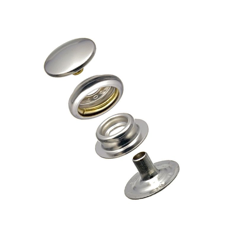 DOT® Durable™ Snap Fastener Set - Fabric-to-Fabric (Nickel-Plated)