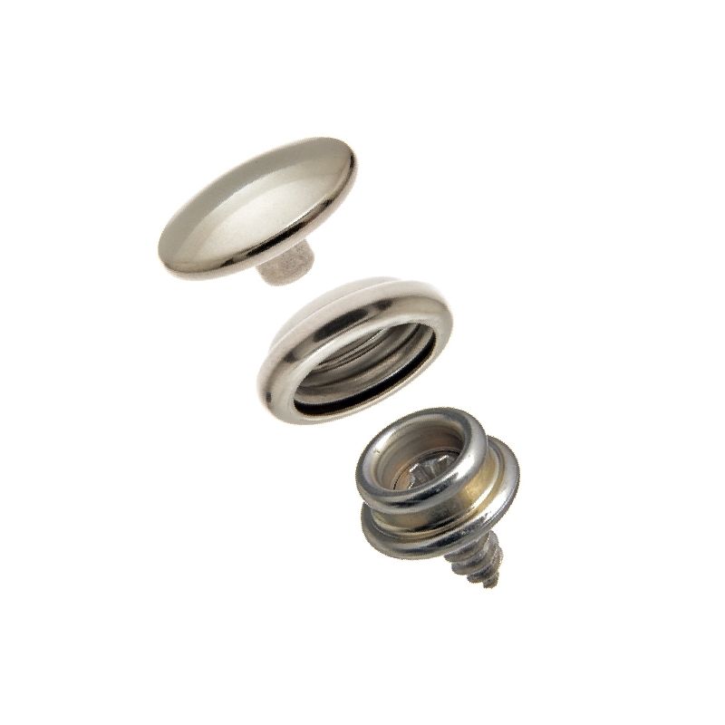 Dot® Durable™ Snap Fastener Set Cloth To Surface Stainless Steel