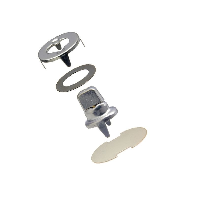 Common Sense® Snap Fastener Set - Cloth-to-Cloth (Nickel Plated)